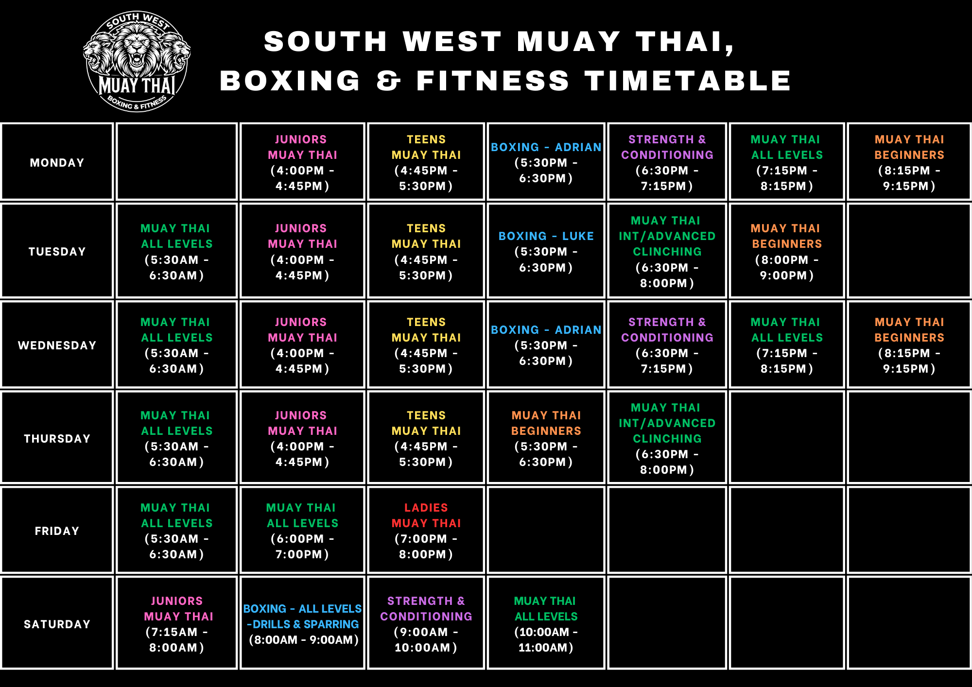 South West Muay Thai & Boxing | Ingleburn Fitness Gym
